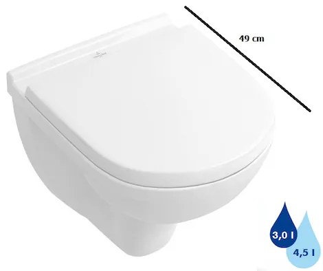 Villeroy & Boch O.Novo wc závěsné zadní odpad 56881001