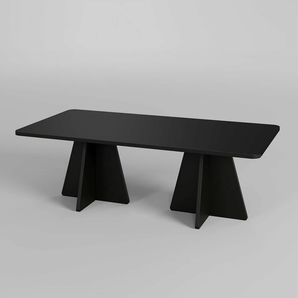 Konferenční stolek Double Mushroom Black