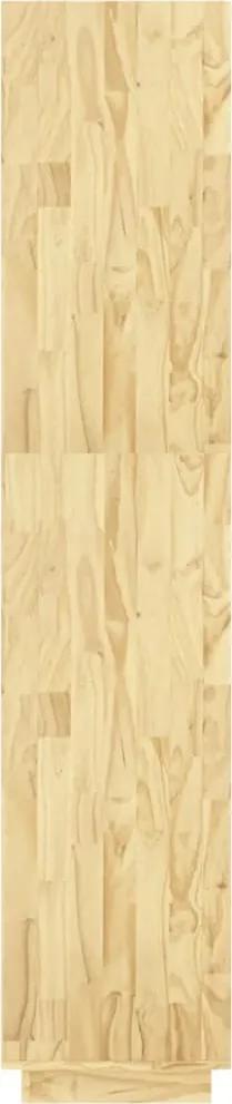 vidaXL Knihovna / dělicí stěna 80 x 35 x 167 cm masivní borovice [810894] Barva: medová hnědá