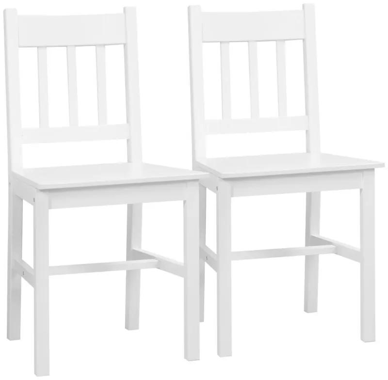 Goleto Sada 2 jídelních židlí Ori |bílé
