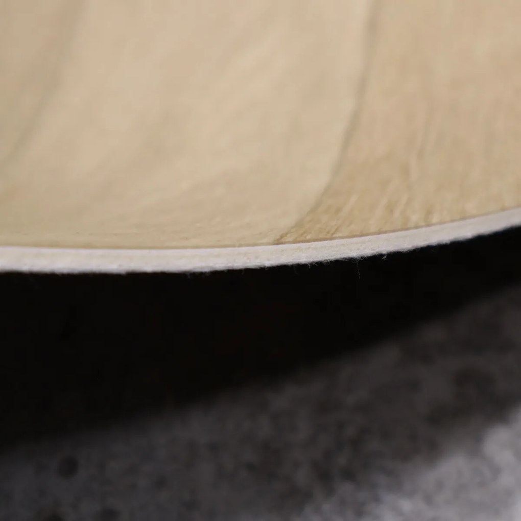 Gerflor, PVC podlaha - lino AladinTex Ultra 2346 Azay cream, na míru, šíře 4m, hnědá, filc, chodba / předsíň