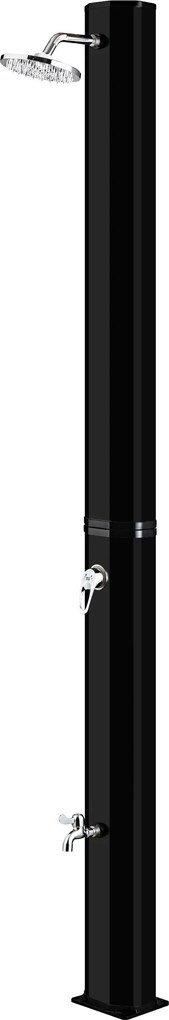 Solární sprcha G21 Spade 60 l, černá