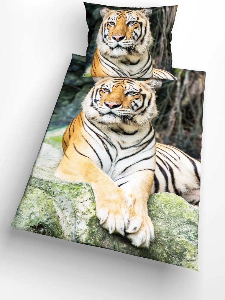 3d povlečení s tygrem - Tiger Tiger 140x200 cm