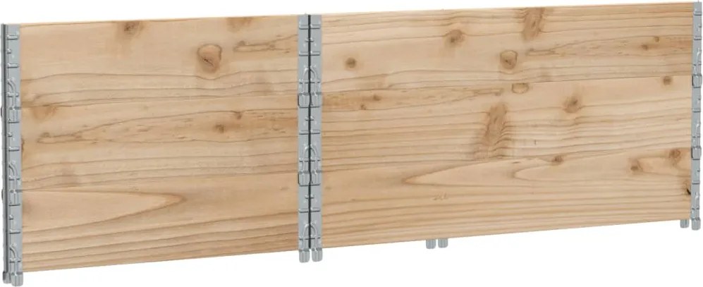 Zahradní truhlík 120 x 80 cm masivní borové dřevo 3295423