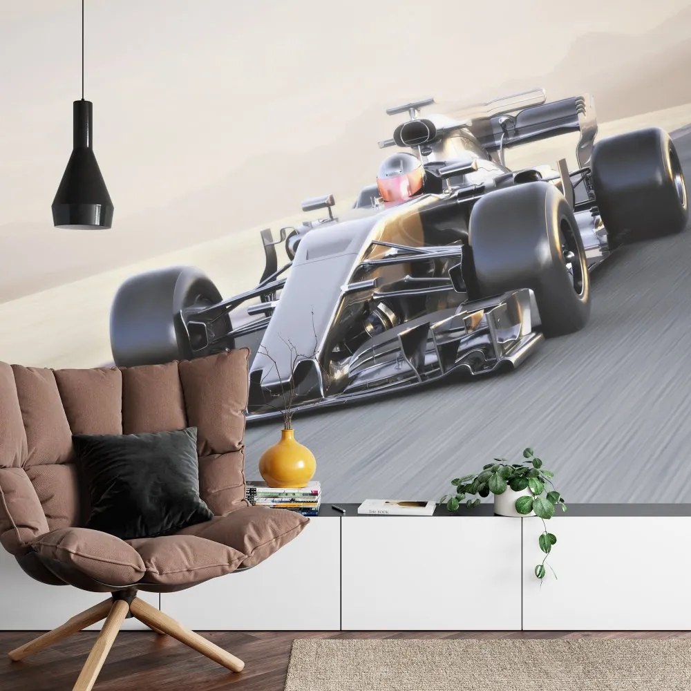 Fototapeta Vůz F1 V Pohybu Hladký vinyl 135x90