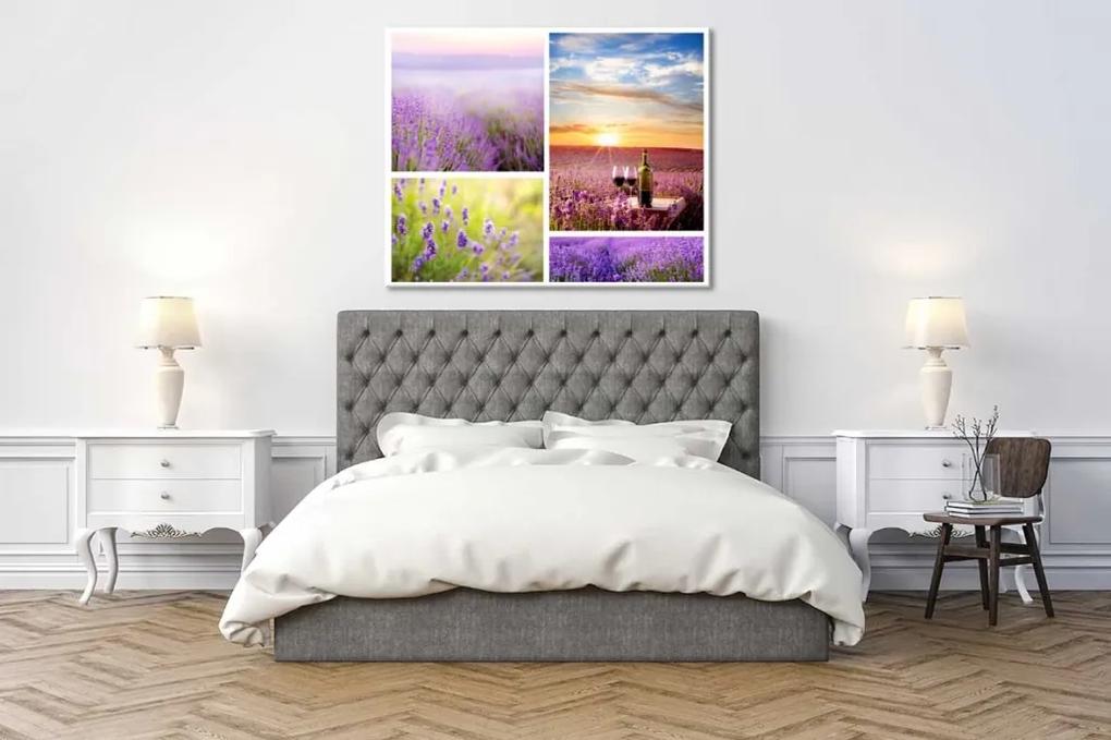 Malvis ® Obraz siesta v Provence Velikost: 150x120 cm