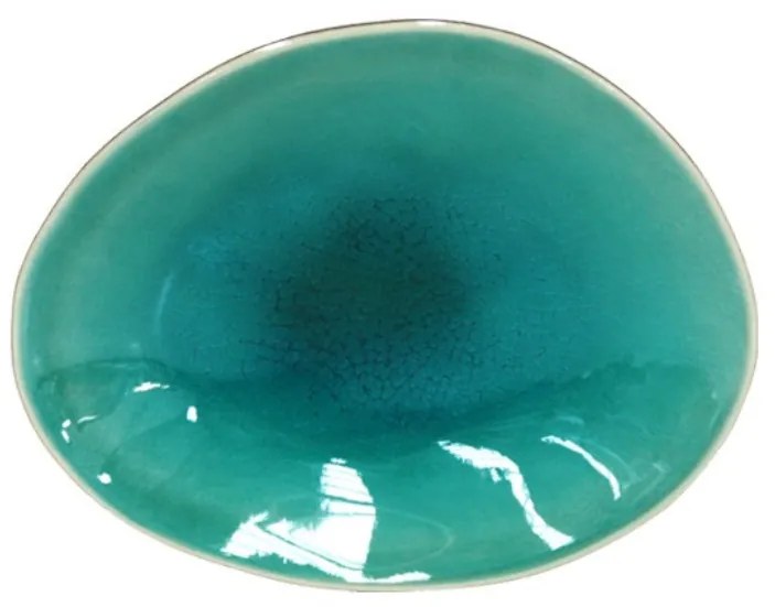Modrý dezertní talíř COSTA NOVA RIVIERA 16 cm