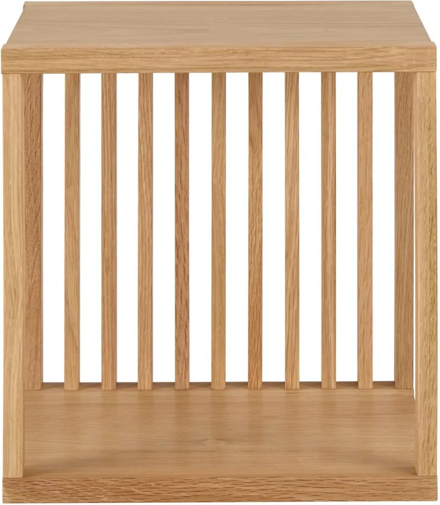 Nástěnná police Wellington 34 cm dub přírodní