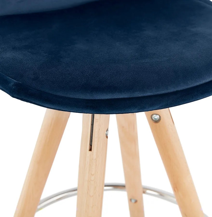 Kokoon Design Barová židle Franky Mini 65 Barva: šedá/přírodní