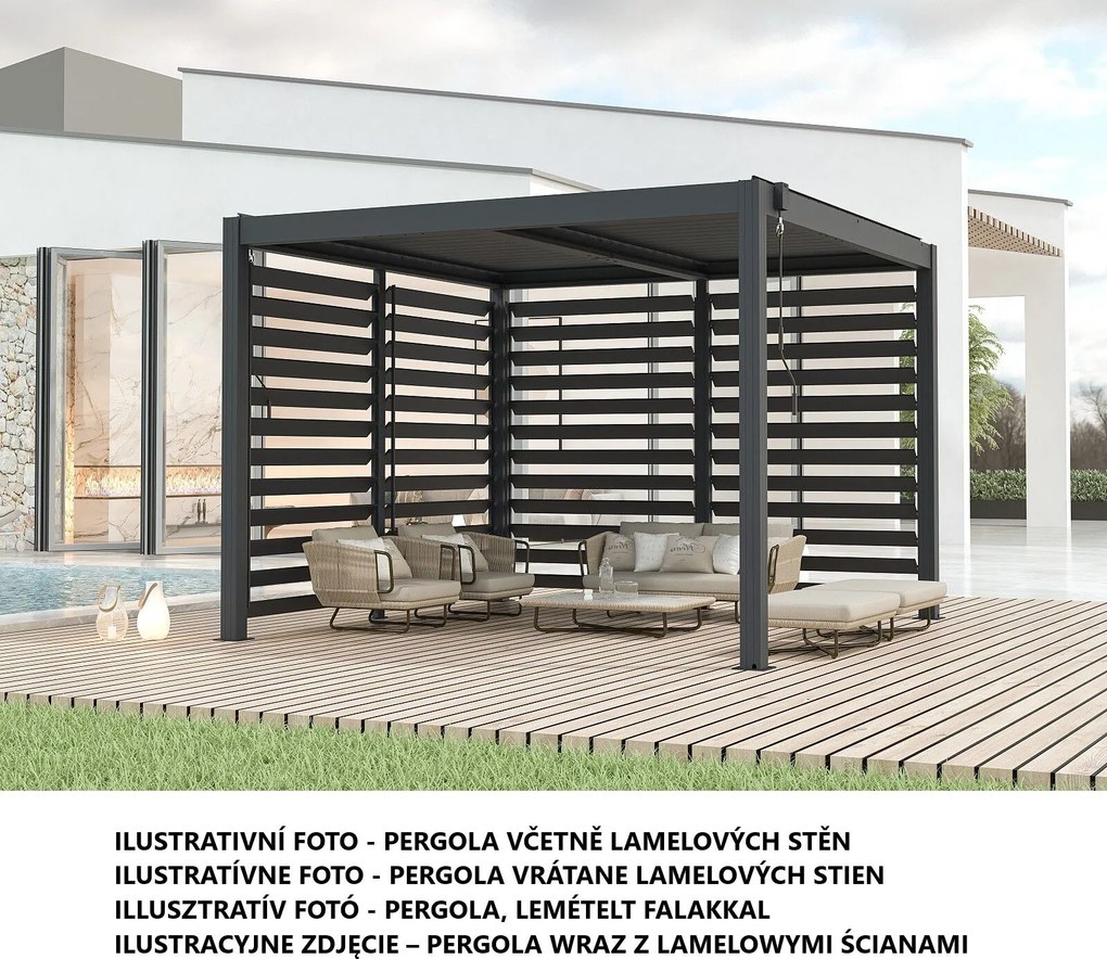 LANIT PLAST, s.r.o. hliníková pergola LANITPLAST BIOCLIMATIC 33 BASIC LG4292