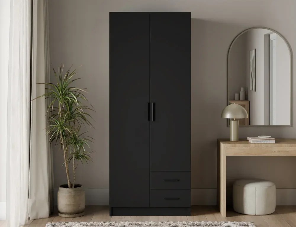 Novaro 80 Šatní skříň s křídlovými dveřmi
