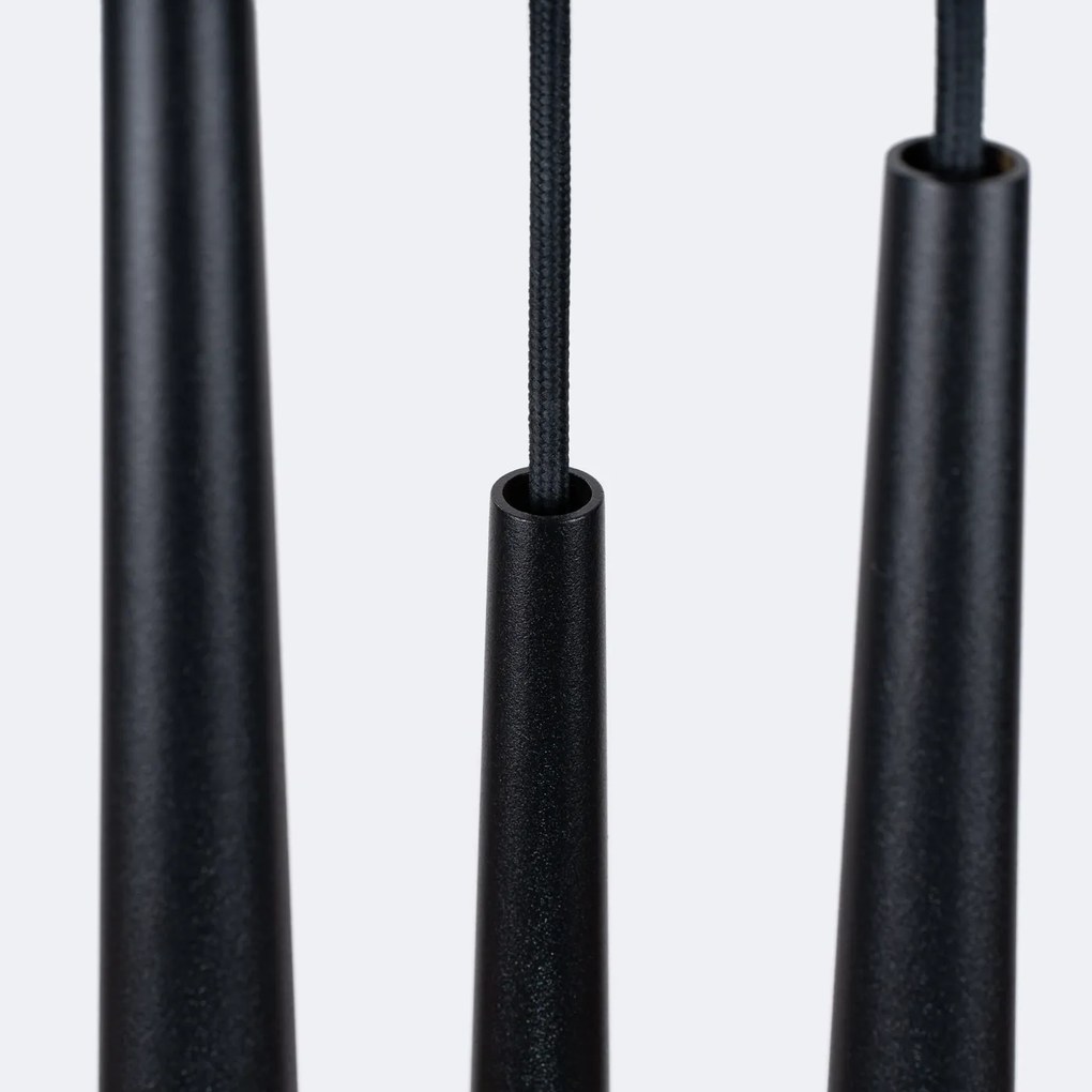 Sollux Lighting Závěsná lampa BLISS 3P černá