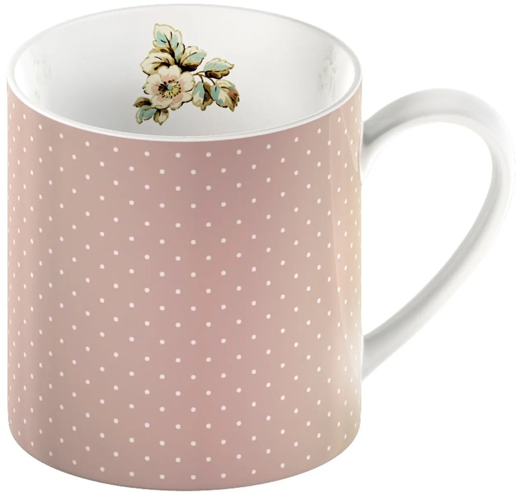 Creative Tops Katie Alice Cottage Flower Porcelánový hrnek Pink Spot 330 ml