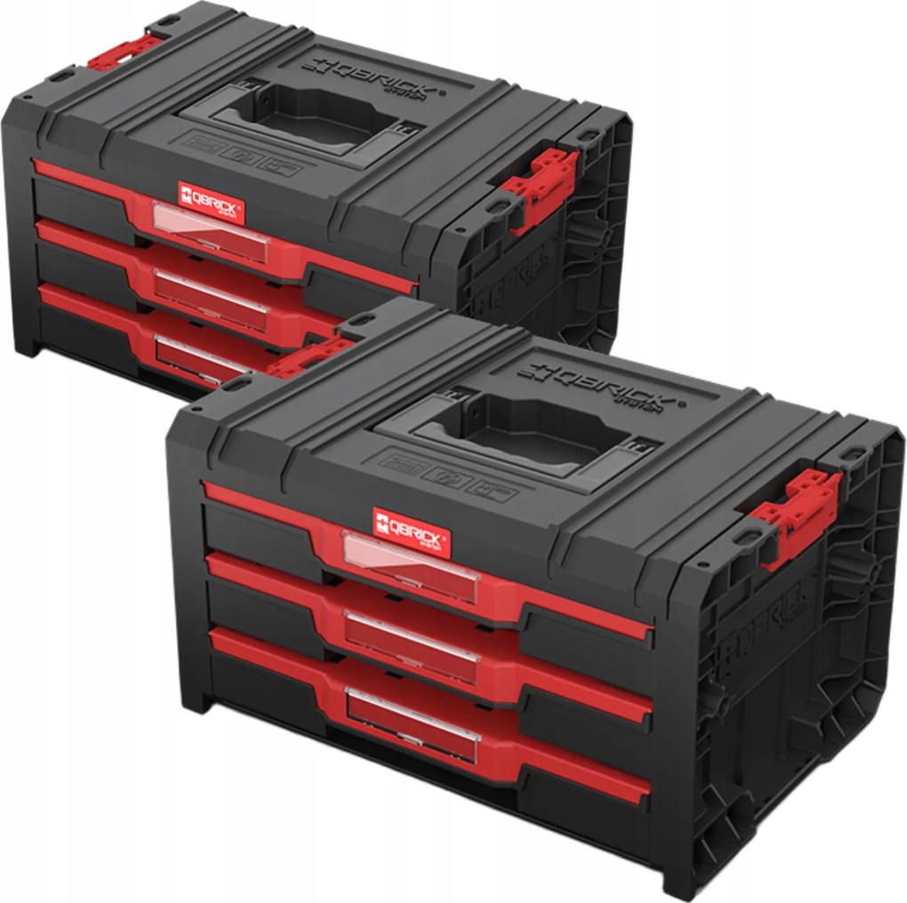 Qbrick System Pro Drawer 3 Toolbox 2.0 Basic box na nářadí x2