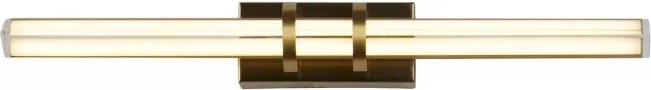 Searchlight 66412SB Nástěnné LED svítidlo PARMA ZLATÉ 47cm IP44
