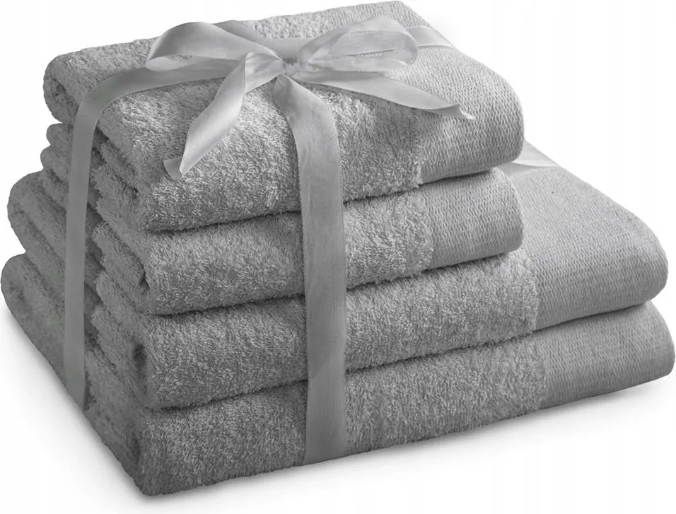 Ameliahome Amari Ameliahome Ručník Amari St -2*70x140+2*50x100- Šedý