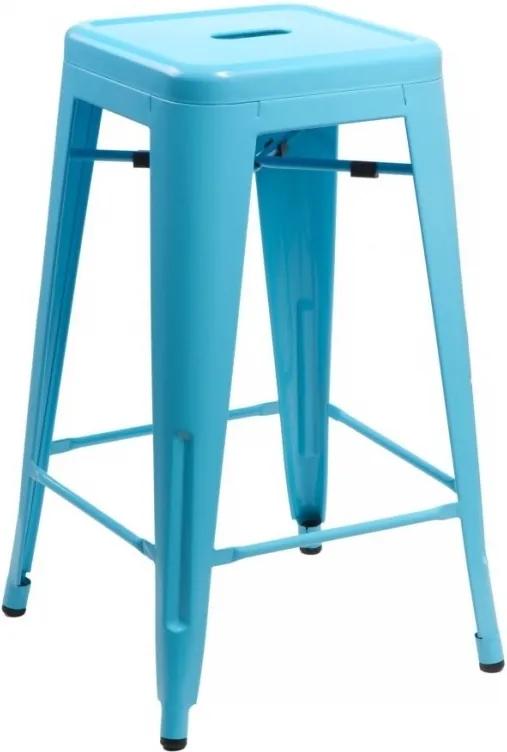 Barová židle Tolix 75, modrá