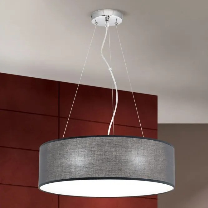 Orion HL6-1632/3Grau Závěsné svítidlo UFO šedé, průměr 50cm