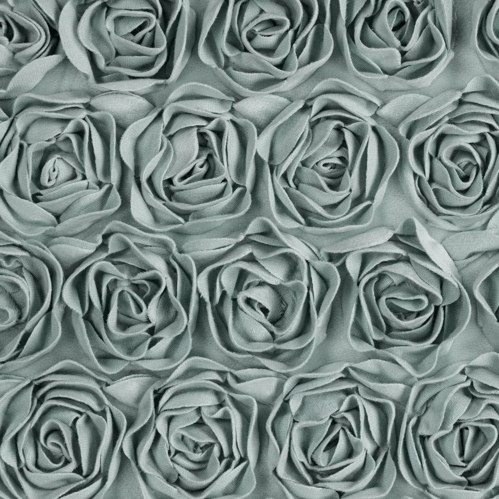 ZATEMŇOVACÍ ZÁVĚS NA KROUŽCÍCH EVA MINGE ROSES13 140X250 CM MÁTOVÁ