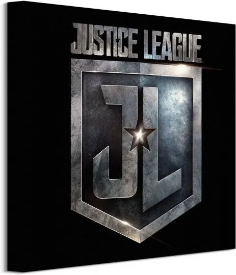Obraz na plátně DC Comics Liga spravedlivých (JL Shield) 40x40cm WDC95969