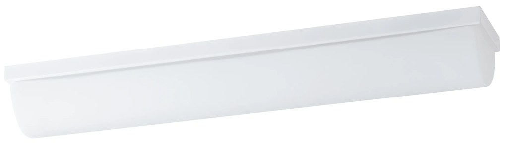 Osmont 51421 Sylvia D1, nástěnné svítidlo nad zrcadlo do koupelny s bílým dekorativním límcem, LED 18W 3000K, IP44, délka 62cm