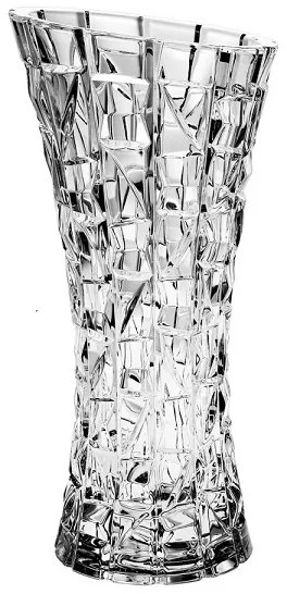 Crystal Bohemia skleněná váza Patriot 330 mm