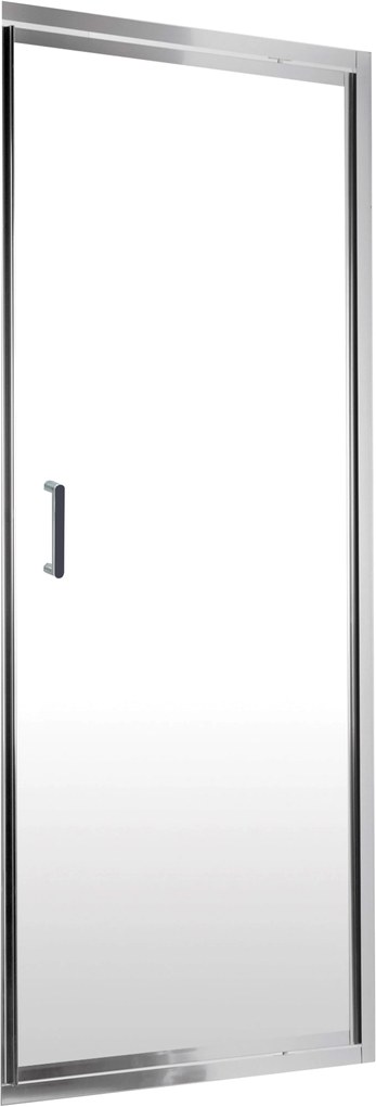 Deante Jasmin Plus, 1-křídlé sprchové dveře 80x200 cm, 5mm čiré sklo, chromový profil, DEA-KTJ_012D