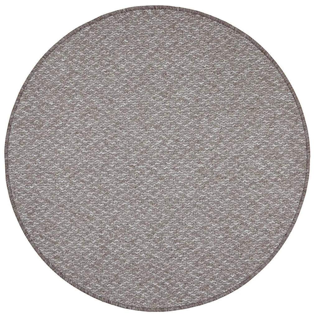 Vopi koberce Kusový koberec Toledo béžové kruh - 200x200 (průměr) kruh cm