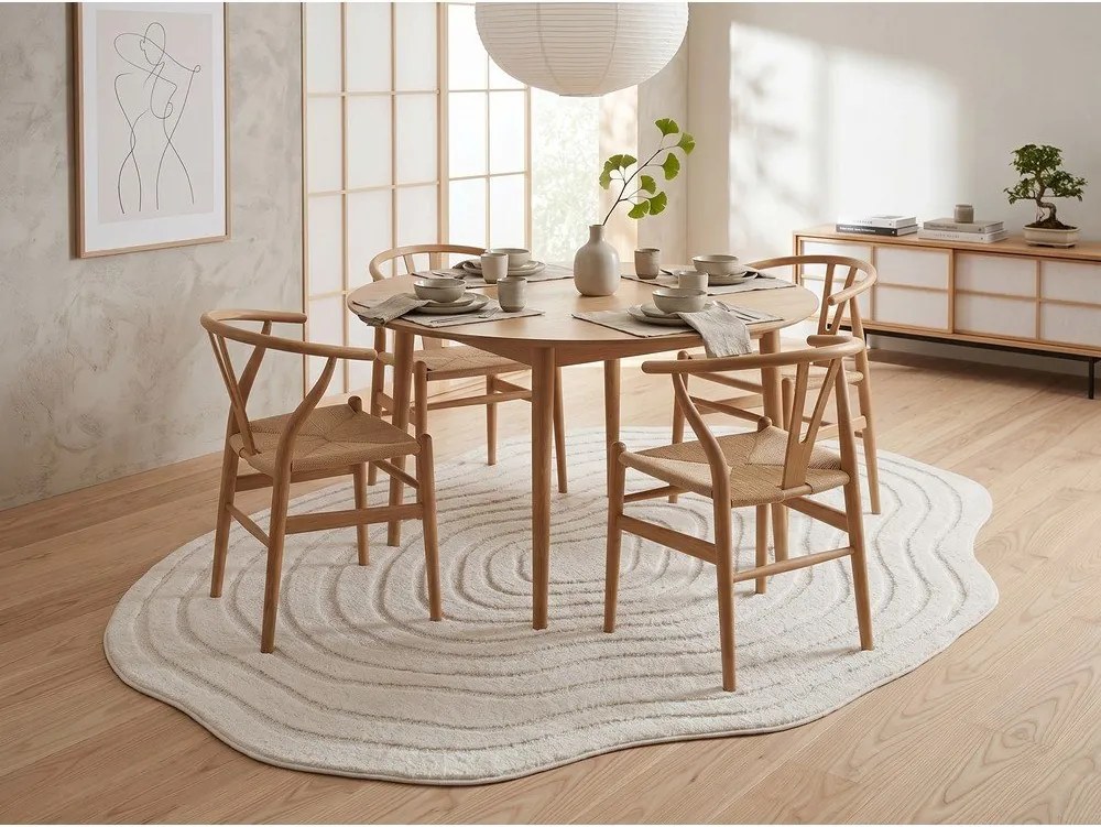 Krémový koberec 160x230 cm Pebble – ESTE