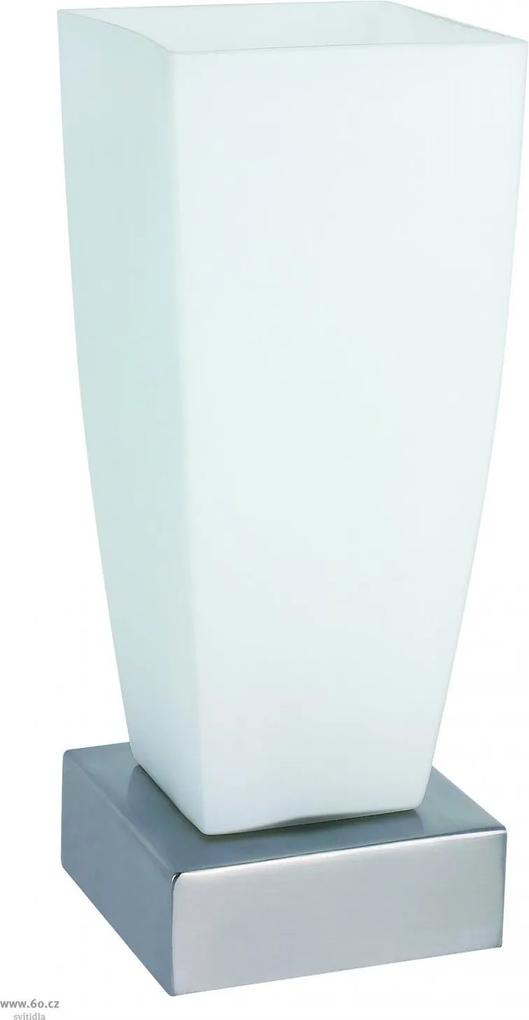 Paulmann 77037 Jenni, stolní lampa, 1x40W, matný nikl, opálové sklo, 22cm