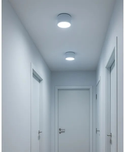 LED Bodové svítidlo LED/10W/230V 3000/4000/6400K pr. 12 cm bílá