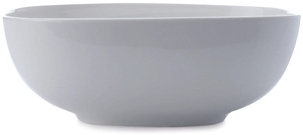 Maxwell Porcelánová servírovací mísa White Basics, bílá, hladká 25 cm
