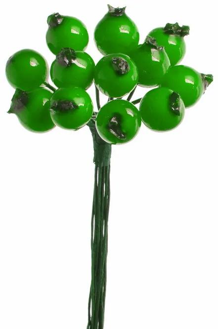bobule 1,2 cm (12 ks) zelené