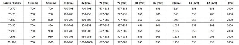 Mexen Lunar-B Duo, výklopný sprchový kout 70 x 70 cm, 8mm čiré sklo, zlatý matný profil, 832-070L-070P-55-00