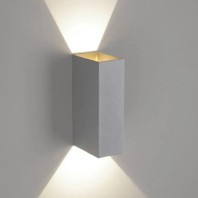 PN 9467-15 BLOCK LED venkovní nástěnné svítidlo šedá IP54 3000K - PAUL NEUHAUS