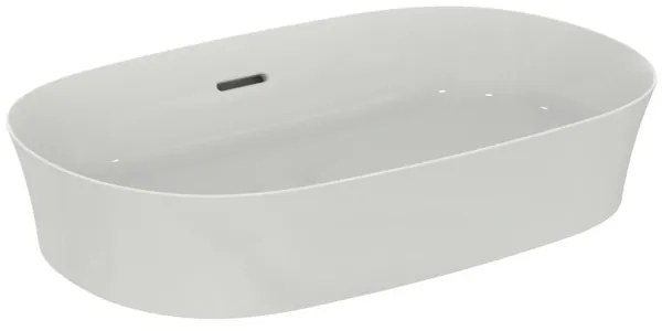 Ideal Standard Ipalyss - Umyvadlo na desku 600x380 mm, s přepadem, Ideal Plus, bílá E1397MA
