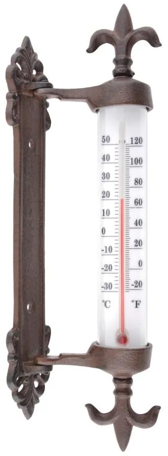 Termometru din fontă pentru fereastră Esschert Design Antique