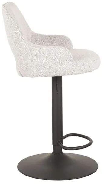 LABEL51 barová židle FER bílé bouclé CM-55.013