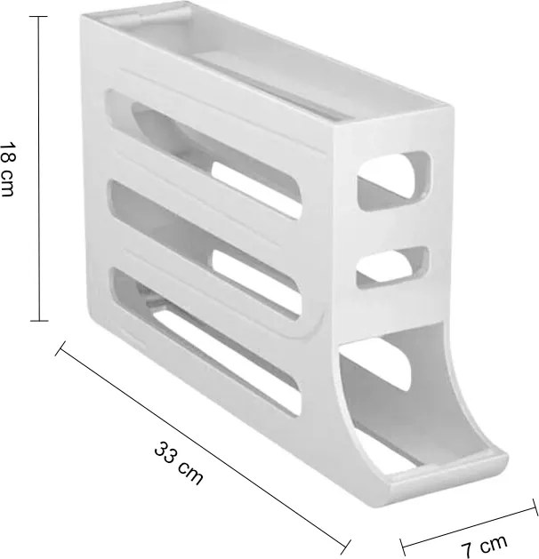 Organizér na uskladnění vajec v lednici