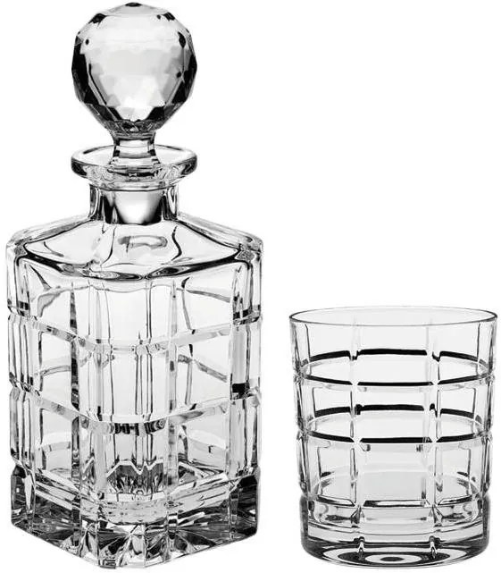 Karafa crystal bohemia whisky set timesquare (1 karafa + 6 sklenic)