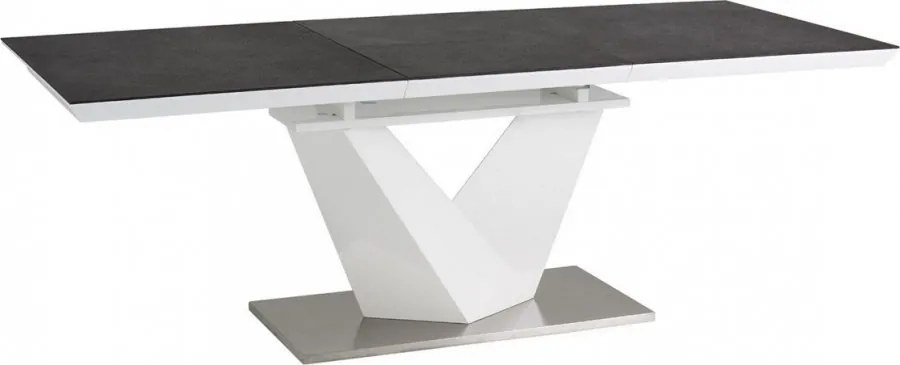 Casarredo - Komfort nábytek Rozkládací jídelní stůl ALARAS II, 140x85, bílá