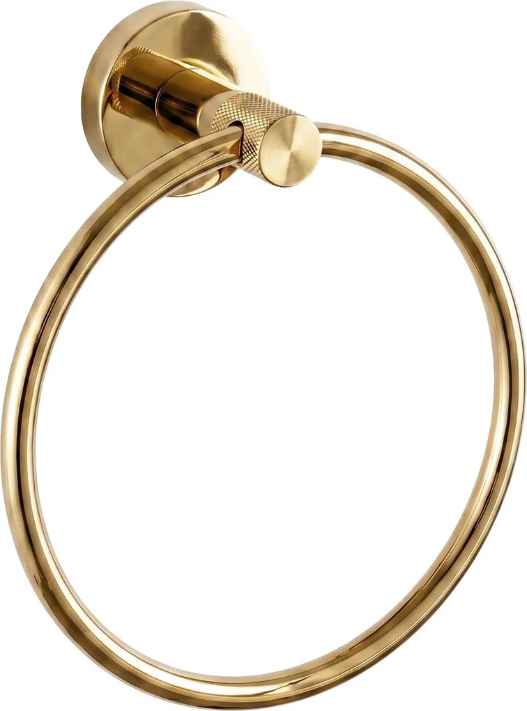 Rea Rea, Koupelnový věšák Ring 6610 Modern Gold, REA-66001