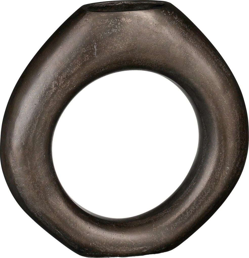 XXXLutz DEKORAČNÍ VÁZA, kov, 25 cm - Kovové vázy - 004536182202