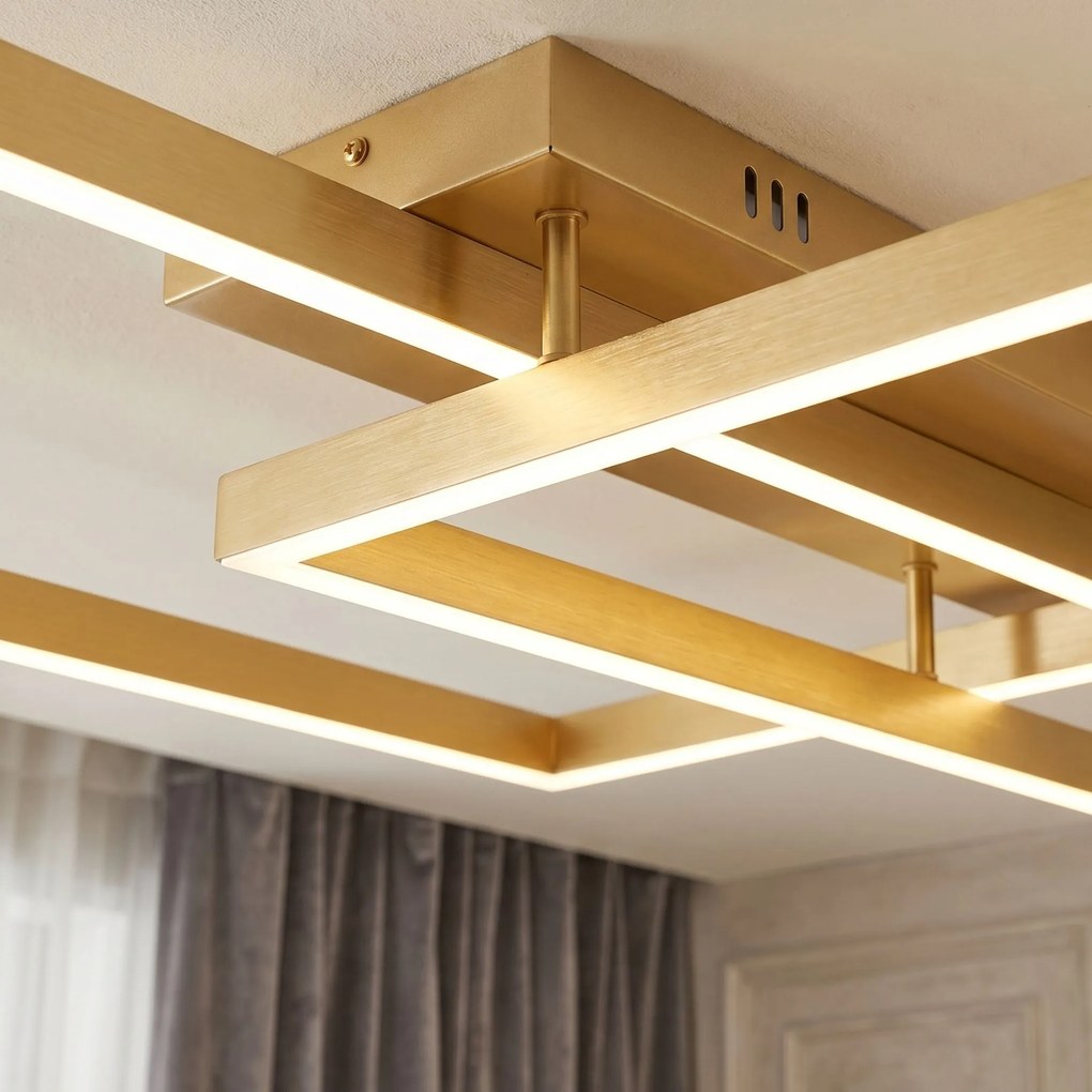 Toolight Rea, Stropní svítidlo LED SWE060-C BRUSH GOLD, OSW-20160