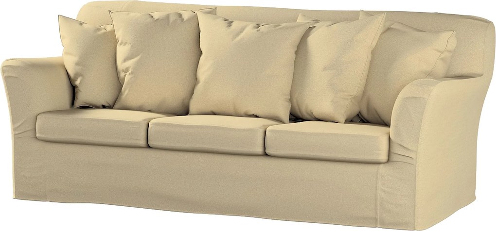 Potah na pohovku IKEA Tomelilla 3-místná nerozkládací barva zelená látka pletený vzor