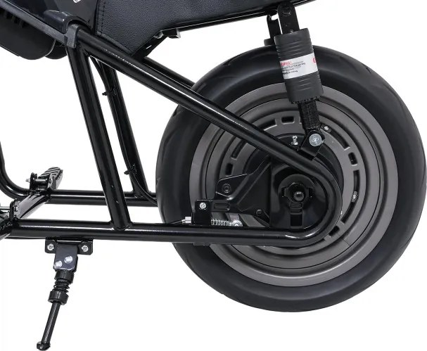 Elektrická motorka SUPERMOTO černá