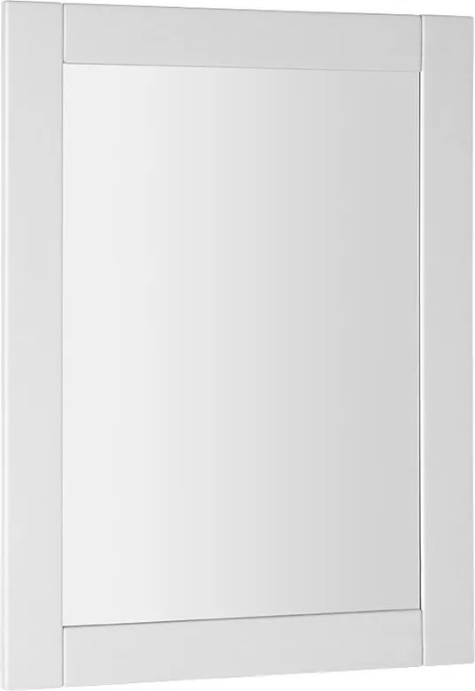 Aqualine Favolo zrcadlo v rámu bez osvětlení 60 x 80 cm bílá mat FV060