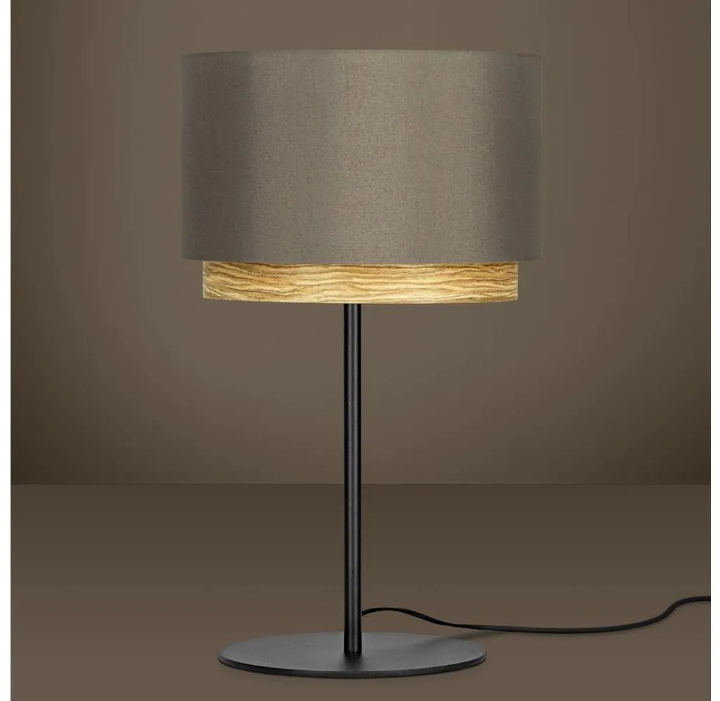 Eglo 390123 - Stolní lampa MARCHENA 1xE27/40W/230V hnědá
