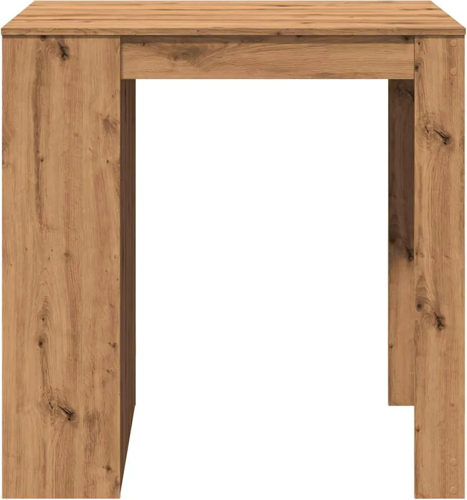 Barový stůl dub artisan 102 x 70 x 103,5 cm kompozitní dřevo 3309329