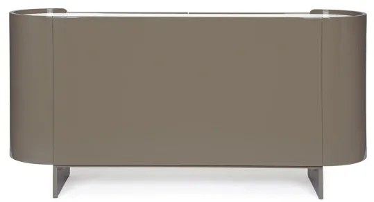 BIZZOTTO Dřevěná komoda OTILIA hnědá 160x80 cm